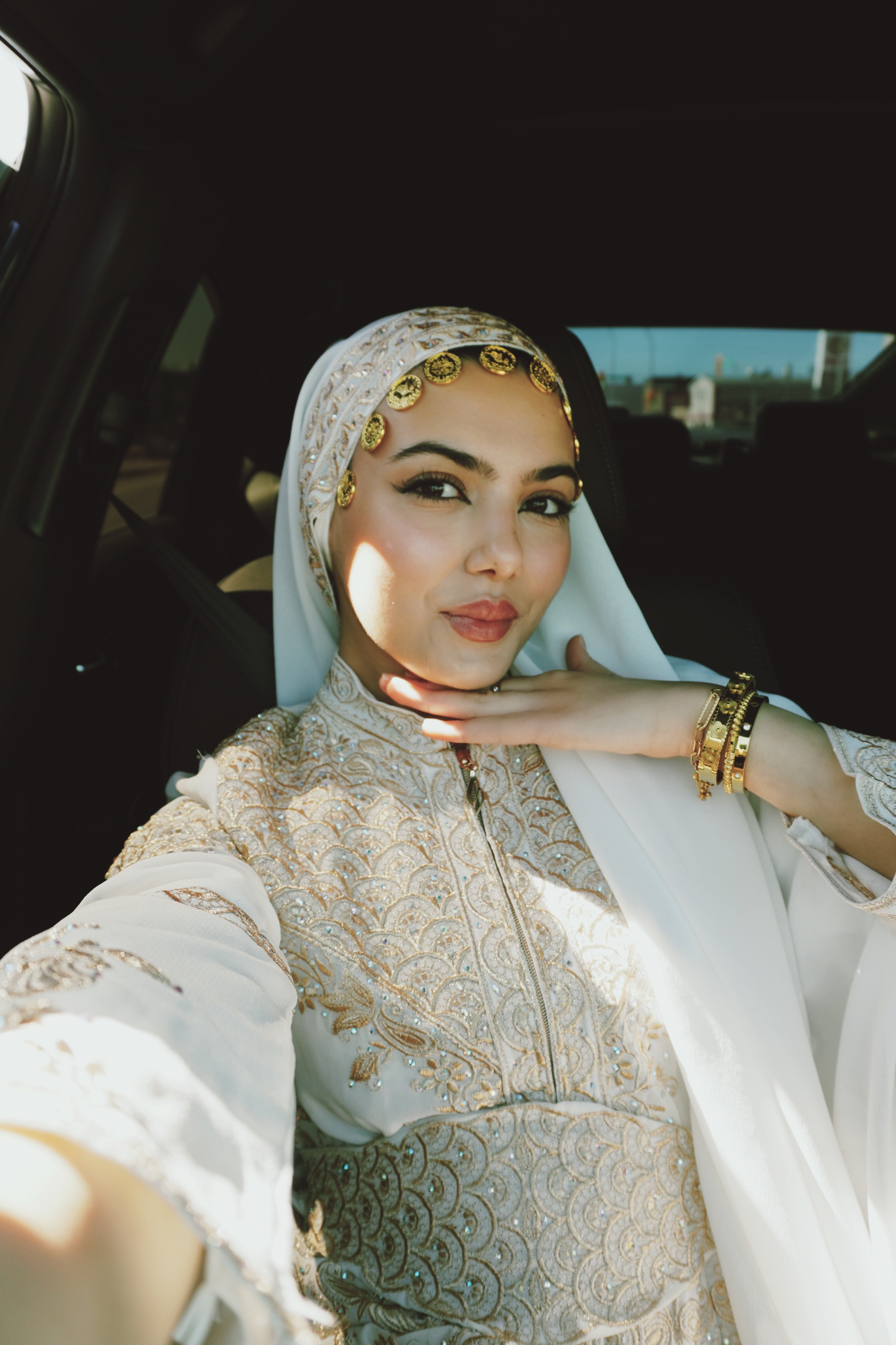 The Najma Headpiece – Warda of London